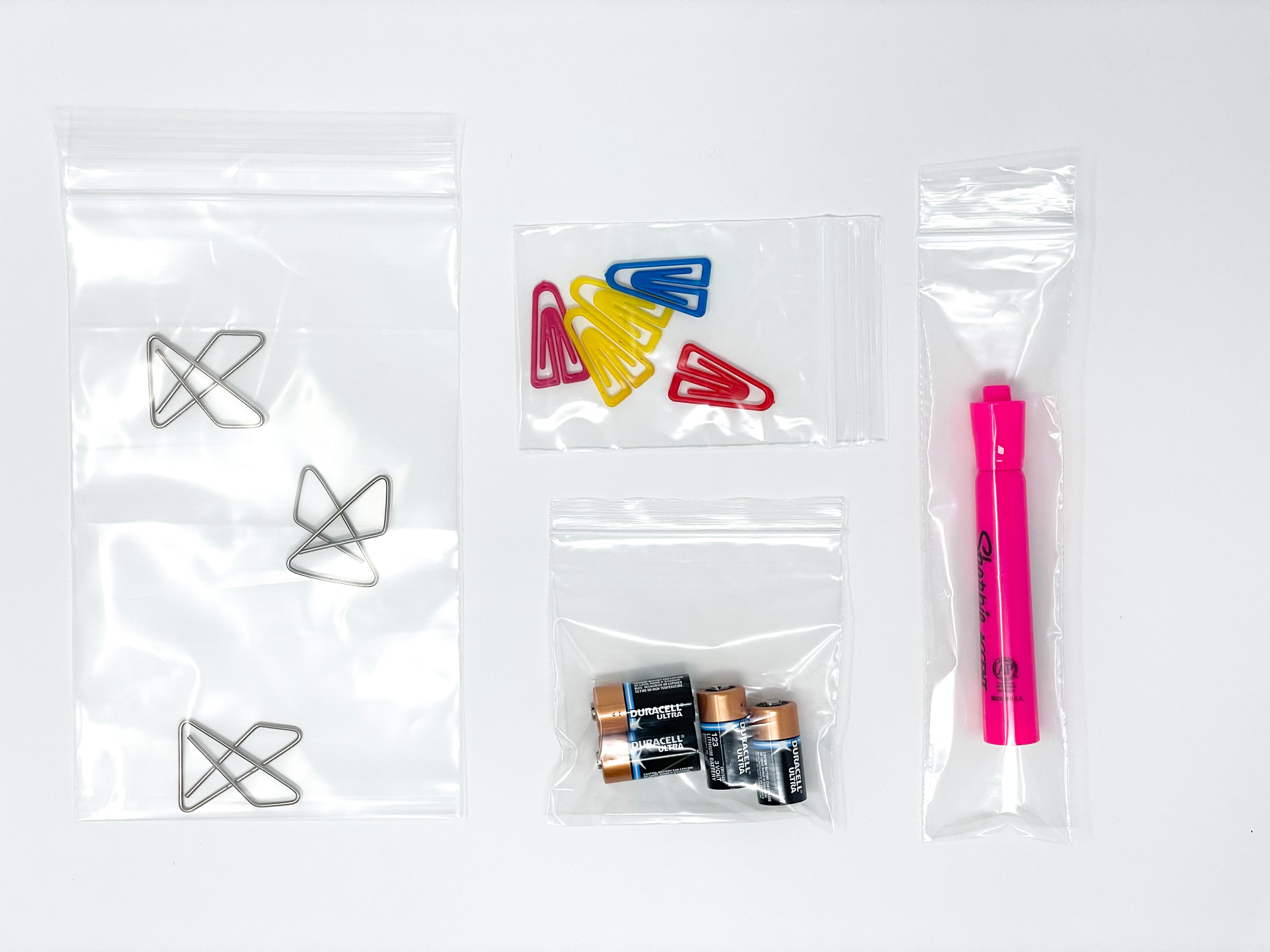 Zipper Bags, Zip Bags, Reclosable Bags, Small Plastic Bags, Minigrip in ...